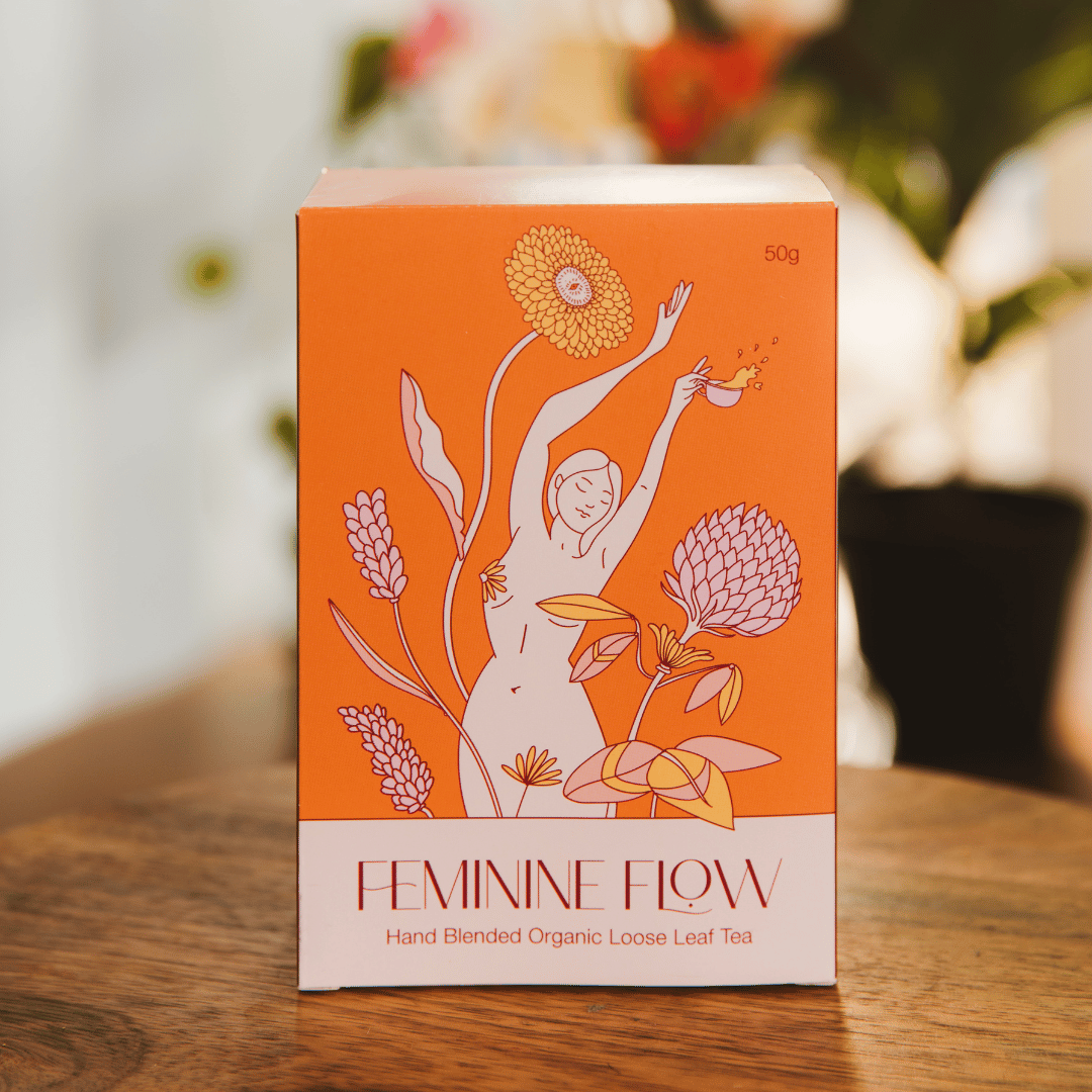 Feminine Flow Tea | Hormonal Balance & Menopause – Flourish Tea