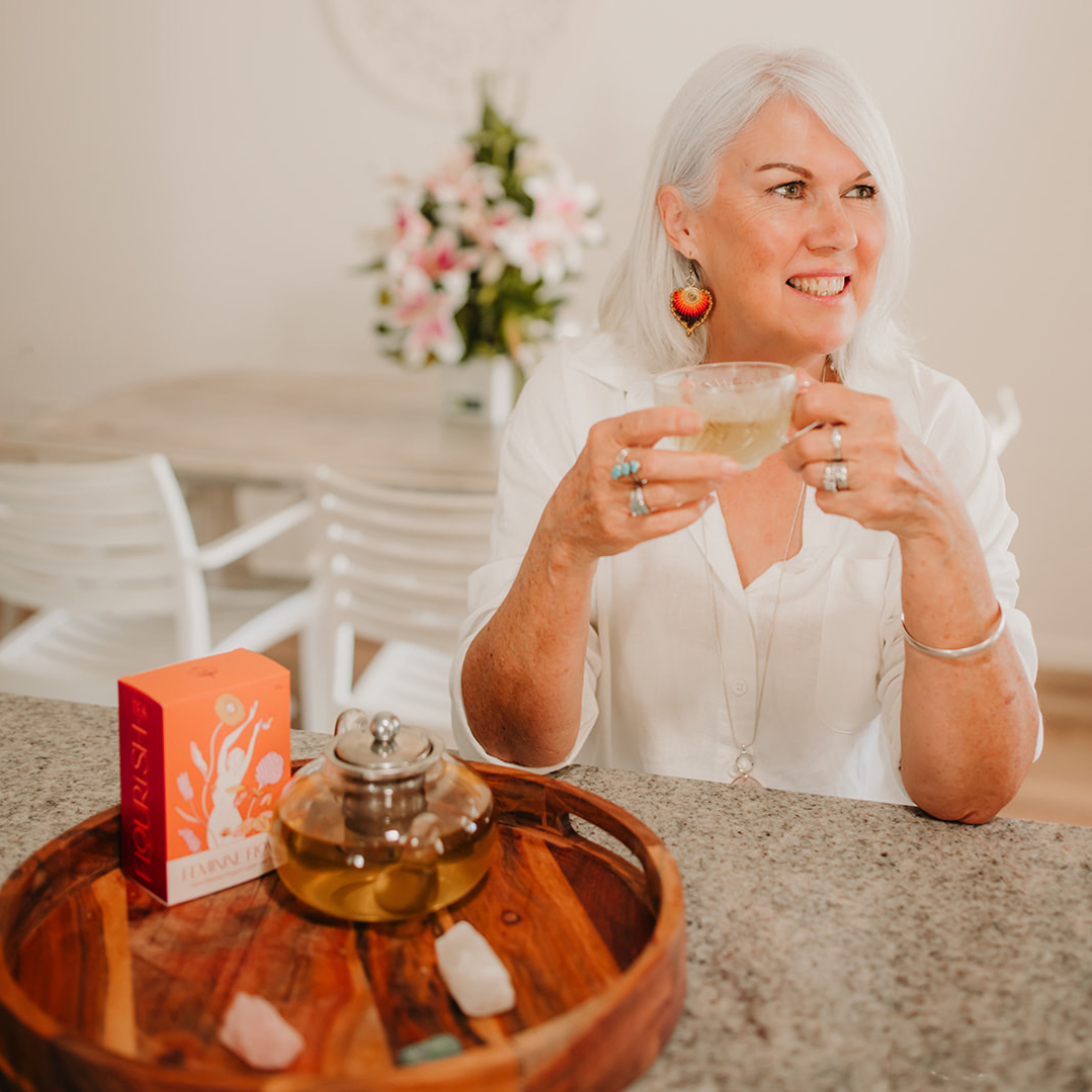 Feminine Flow Tea | Hormonal Balance & Menopause – Flourish Tea